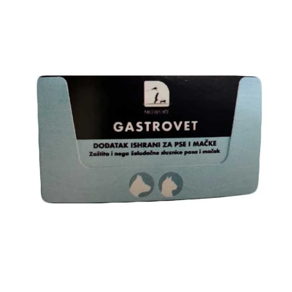 Gastrovet za proboljšanje funkcije želudca - blister 10 tableta