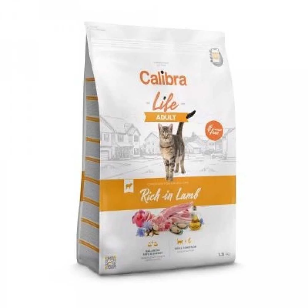 Calibra Cat Life hrana za mačke Adult - Jagnjetina 1.5kg