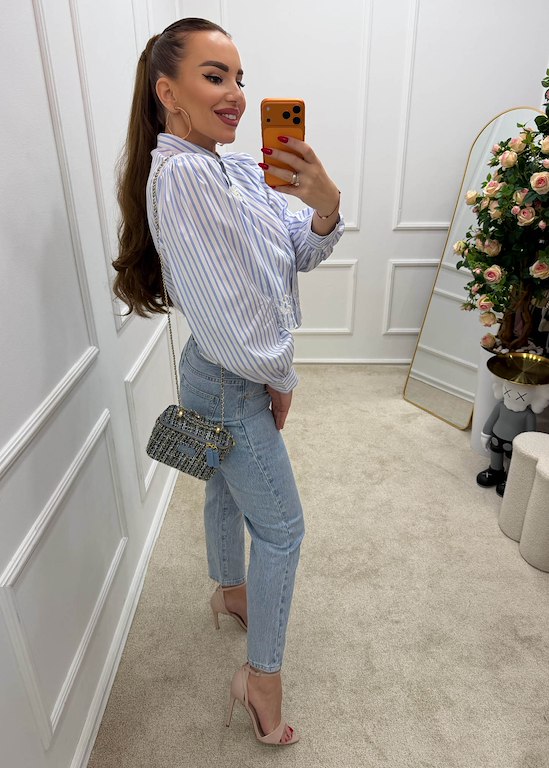 Uzane svetle texas pantalone 7/8