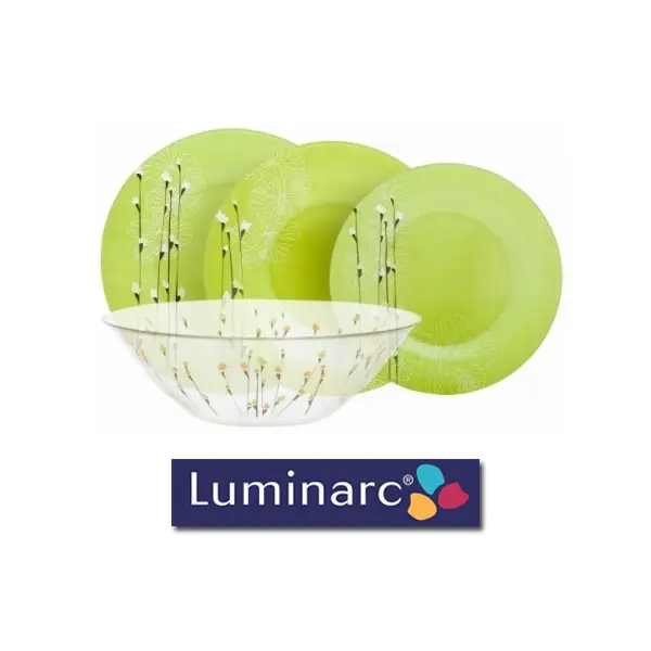 Servis za ručavanje Luminarc Rhapsody green 19 delova H8557 115082