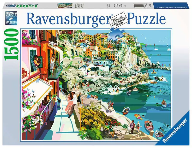 Ravensburger Puzzle slagalica 1500 delova Cinque Terre Italija