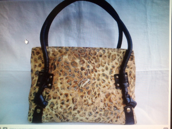 torba animal print Rayca koza/tekstil