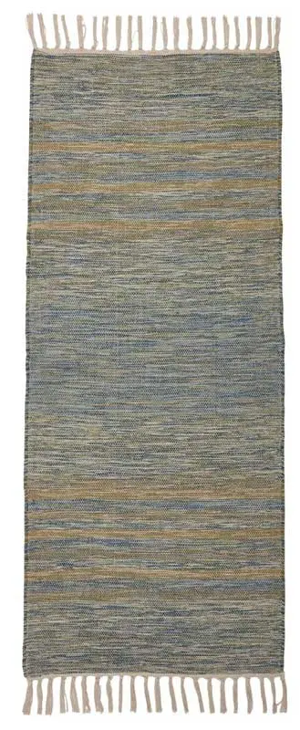 Tepih Staza Arona 65x160 zeleno-plava