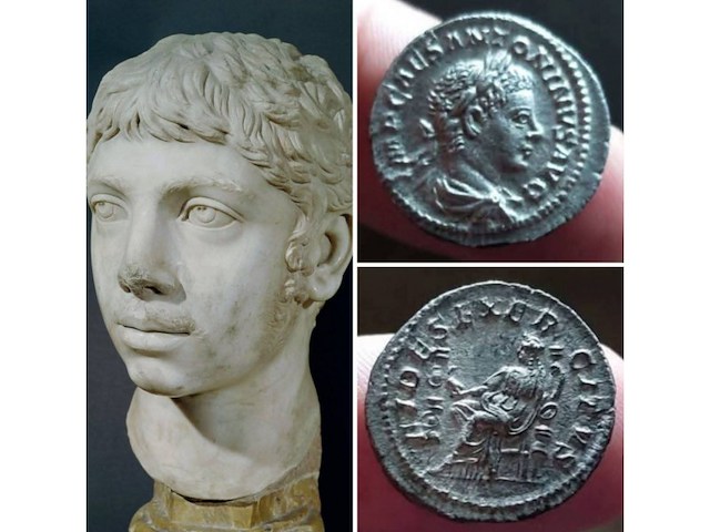 ELAGABALUS  - srebrni denar