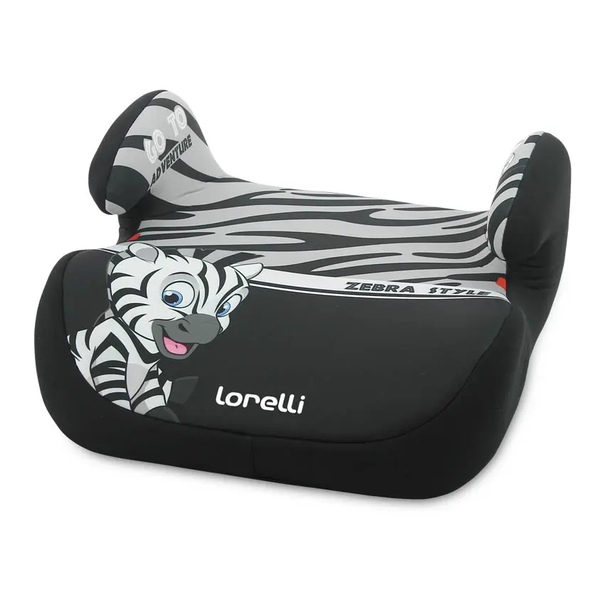 LORELLI Autosedište TOPO COMFORT 15-36kg Zebra Grey White 10070992001