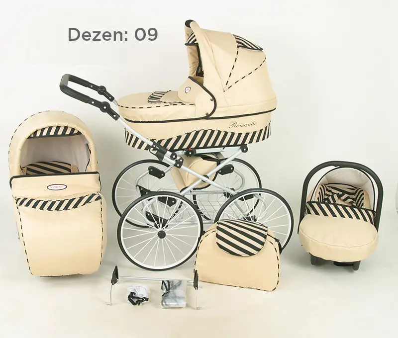 Kunert Kolica za bebe Romantic Set 3u1 09