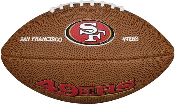 Wilson mini lopta za američki fudbal NFL Mini San Francisco 49ers WTF1533XBSF