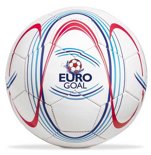 Mondo Fudbalska lopta 5 Euro Goal Bela MN13986