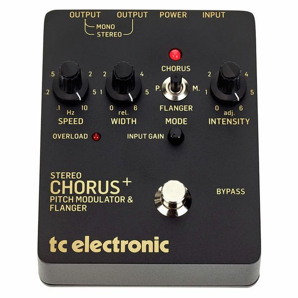 tc electronic SCF Gold SE chorus/flanger pedala