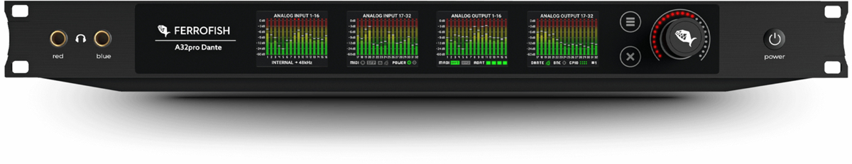 Ferrofish A32pro Dante Converter Singlemode AD/DA konverter