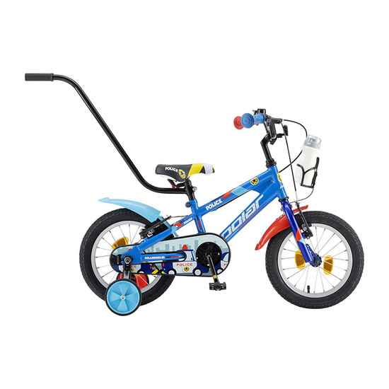 Bicikl Polar JUNIOR 14 POLICE B142S00242, 14", tamno/svetlo plava