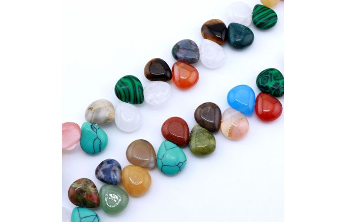 Perle mix prirodnog i sintetičkog kamena suza ...KP-T138-120