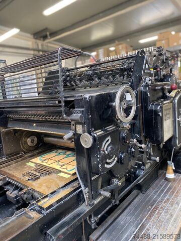 Mašina za isečanje (štanc presa)
Heidelberg Cylinder S 54×72