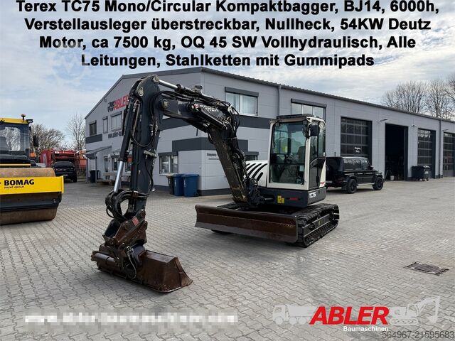 Kompaktni bageri
Terex TC75 Mono/Circular Kompaktbagger SW