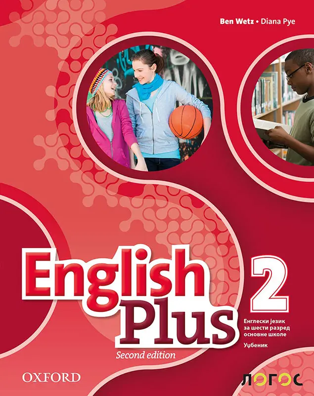 NOVI LOGOS Engleski jezik 6, English Plus 2 (2nd Edition), udžbenik za šesti razred