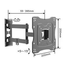 DOWE TV nosač ZGLOBNI 17''- 42''do 30kg Vesa 200*200 (764)