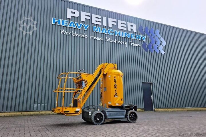 Artikulisan teleskopski bum lift
Haulotte STAR 10 Electric, 10m Working Height, 3m Reach, 20