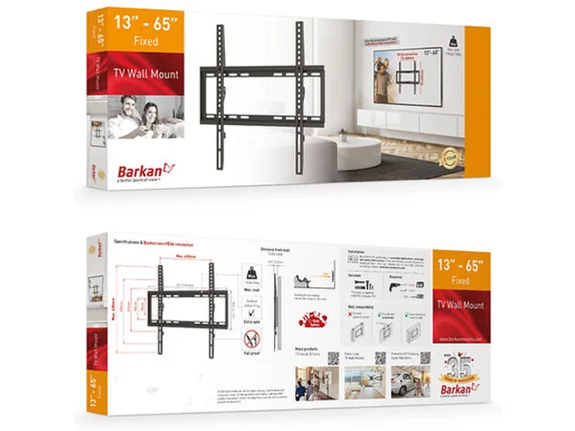 Barkan LCD TV zidni nosač 13-65 inča E307.B