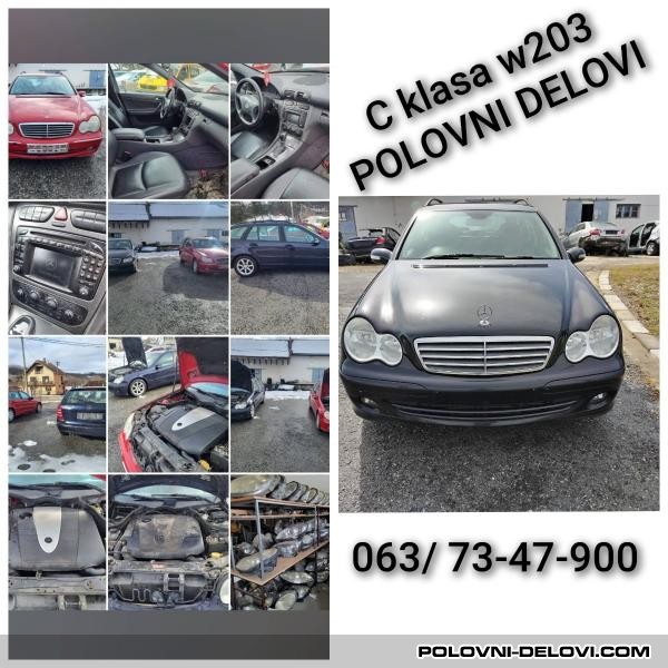 Mercedes C 180 .C200.C220.C230.C240 Kompletan Auto U Delovima