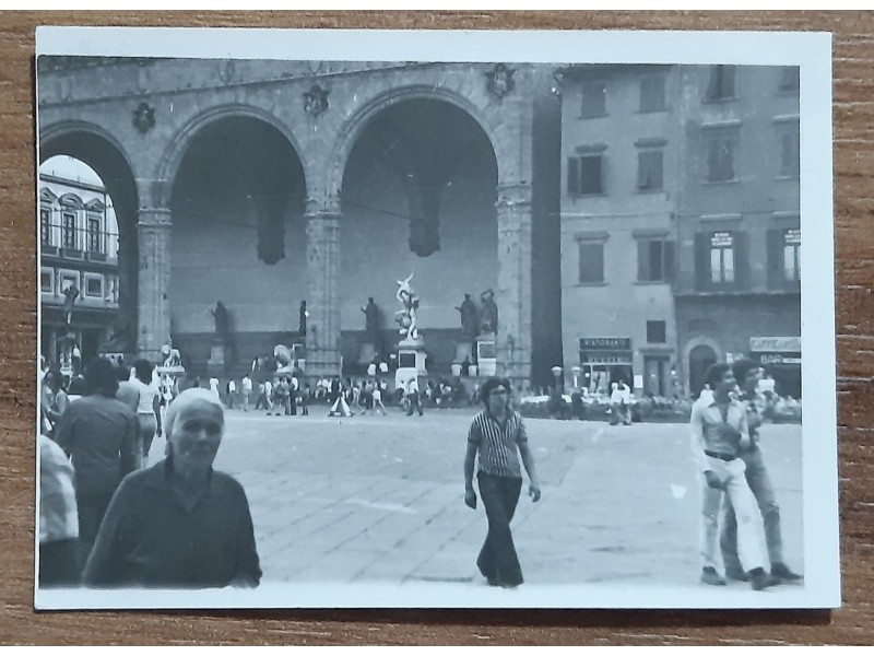 Vintage fotografija – Grad Firenca – 1972