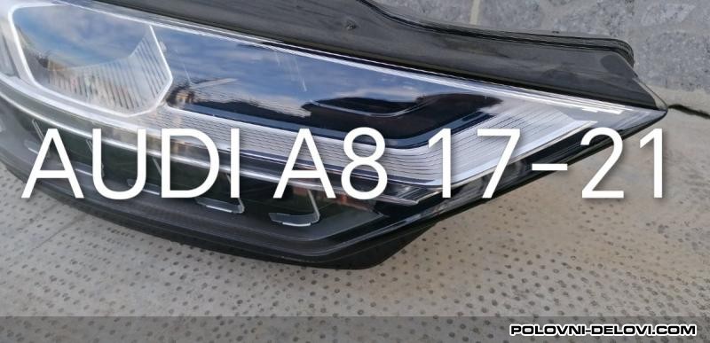Audi A8 Svetla I Signalizacija