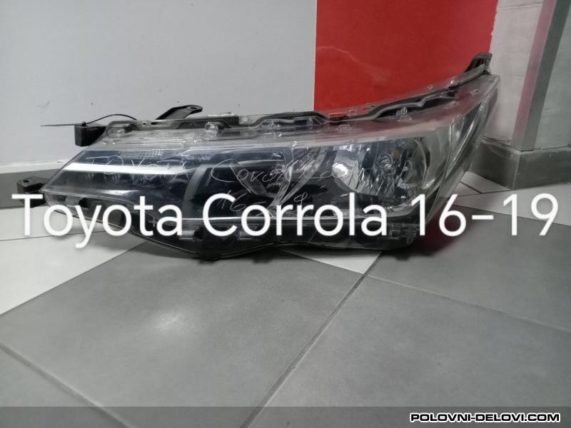 Toyota Corolla Svetla I Signalizacija