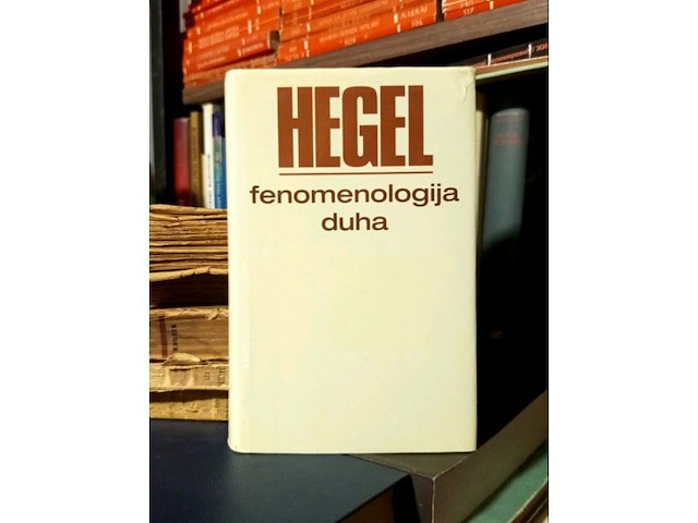 Hegel – Fenomenologija duha