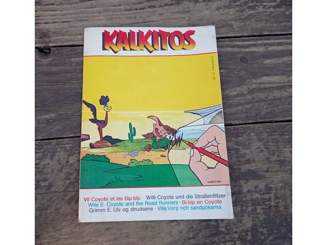KALKITOS ALBUM SA NALEPNICAMA KOJOT