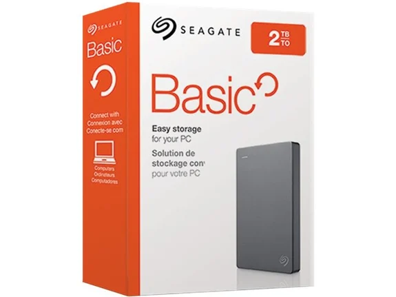 Seagate Eksterni HDD Basic 2 TB USB 3.0