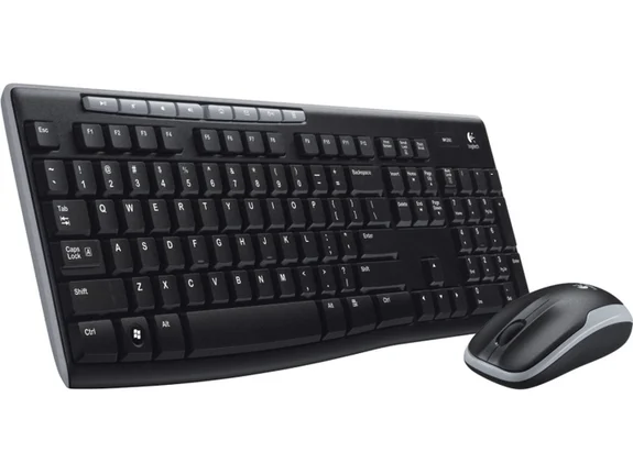 Logitech Wireless Desktop US tastatura + miš x MK270