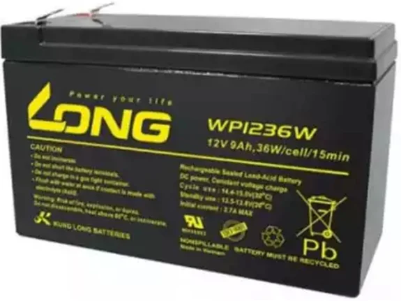 Long Baterija za UPS WP1236W 12 V 9 Ah