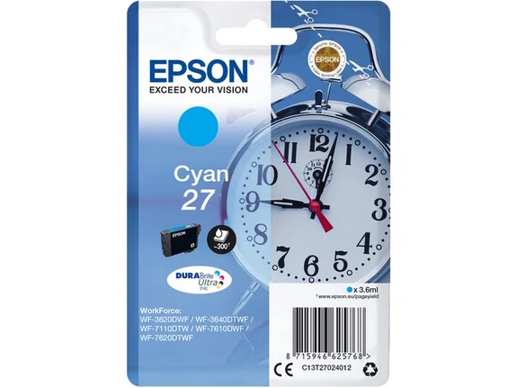 Epson Ketridž T2702 Cijan