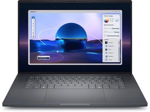 Dell Laptop Pro Max 16 Premium 16 inch FHD+ 120Hz 500nits Core Ultra 7 265H 32GB 1TB SSD RTX PRO 2000 8GB Backlit FP Win11Pro 3yr ProSupport