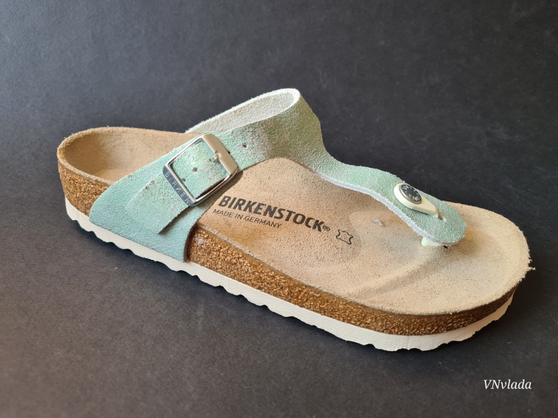 Original BIRKENSTOCK kožne papuče,NOVO