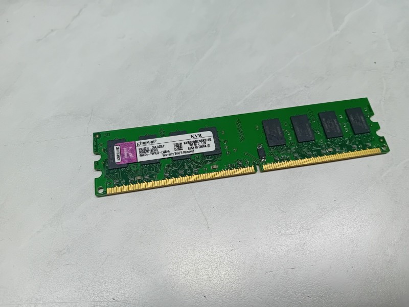 2gb ddr2 ram memorija na 800mhz ispravna kingston