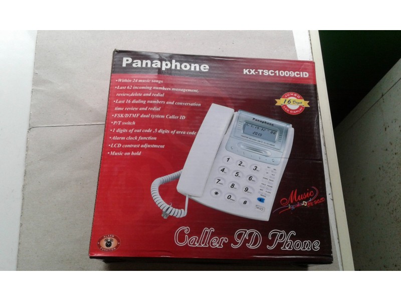 Panaphone telefon KX-TSC 1009CID