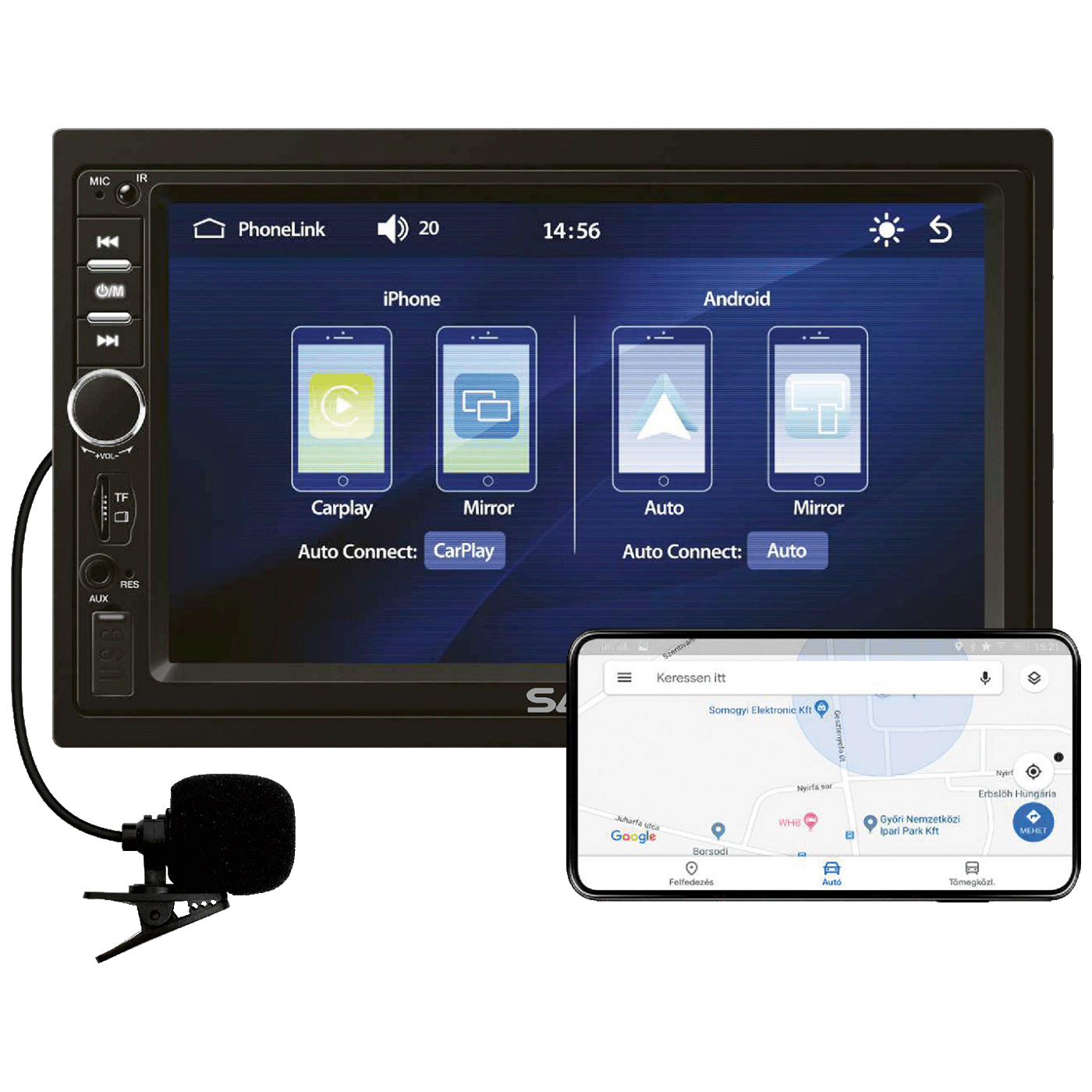 Auto radio SAL sa CarPlay i Android Auto