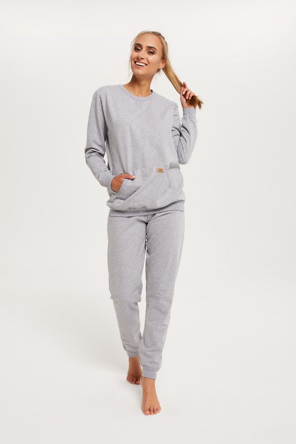 WOMEN'S SET FOX, LONG SLEEVES, LONG TROUSERS - MELANGE