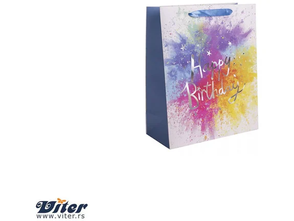 Viter Kesa happy birthday in spilled paint p