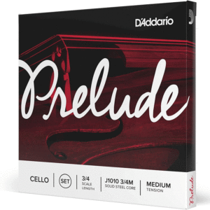 D’Addario J61012M Kontrabas Žice – Medium Tension, Set 3/4