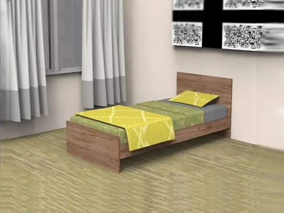 Spinola Krevet Evi 12 Tobacco hrast