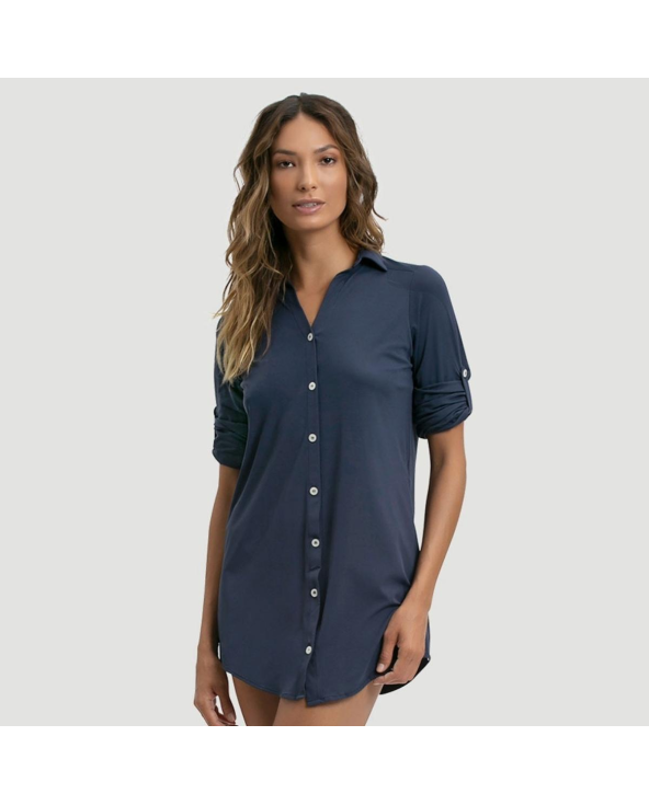 Shirtdress Copenhagen Marinho Upf50+