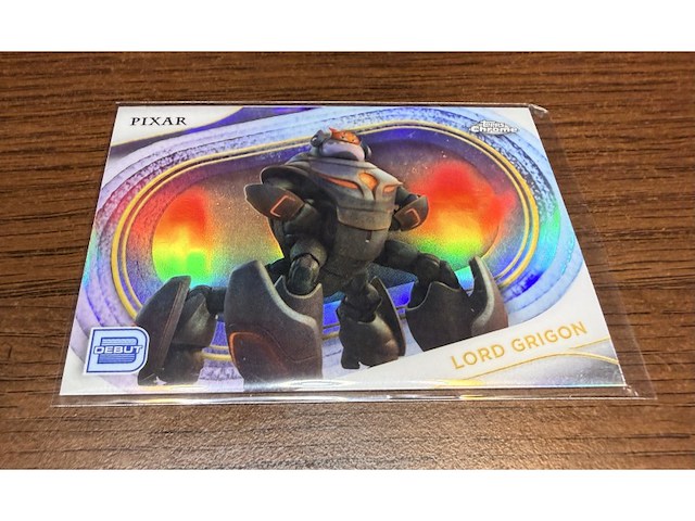 Lord Grigon - Topps chrome Disney 135 - Refractor