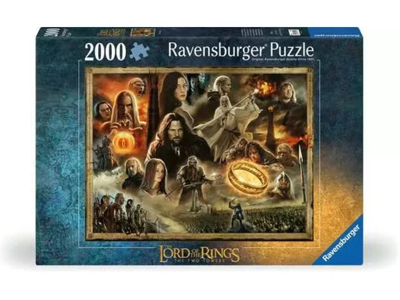 Ravensburger puzzle (slagalice) – Gospodar prstenova: Dve kule