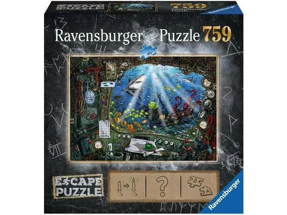 Ravensburger puzzle (slagalice) - Podmornica RA19959