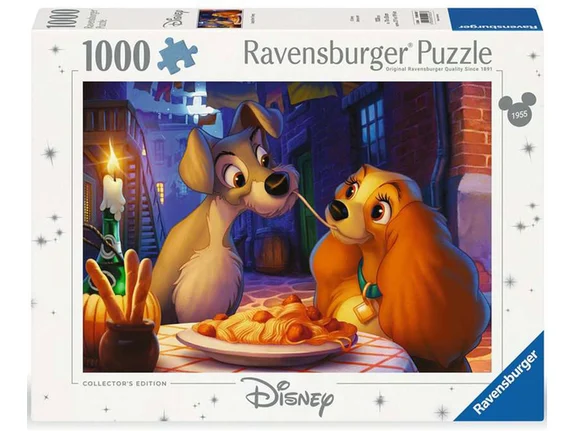 Ravensburger Puzzle (slagalice) - Dama i skitnica