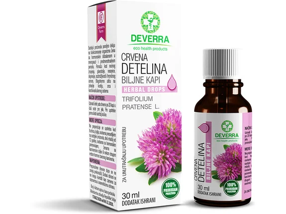 Deverra Farm Biljne kapi Crvena detelina 30ml
