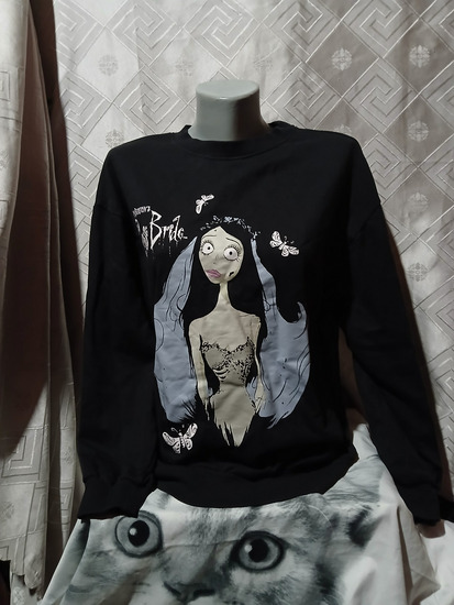 Tim B. Corpse Bride Duks/Bluza S Pamuk/Elastin