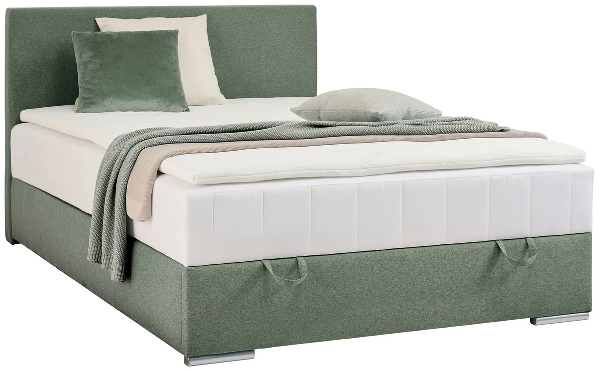 Carryhome BOX KREVET 120/200 cm zelena