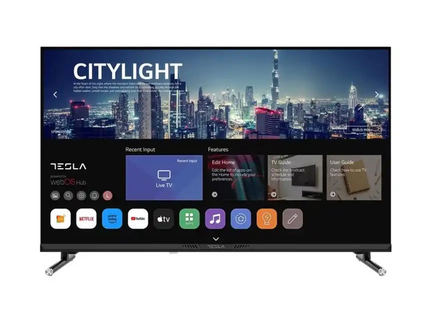 SMART LED TV 43 Tesla 43E645BFW 1920x1080/Full HD/webOS/DVB-T2/S2/C Frameles